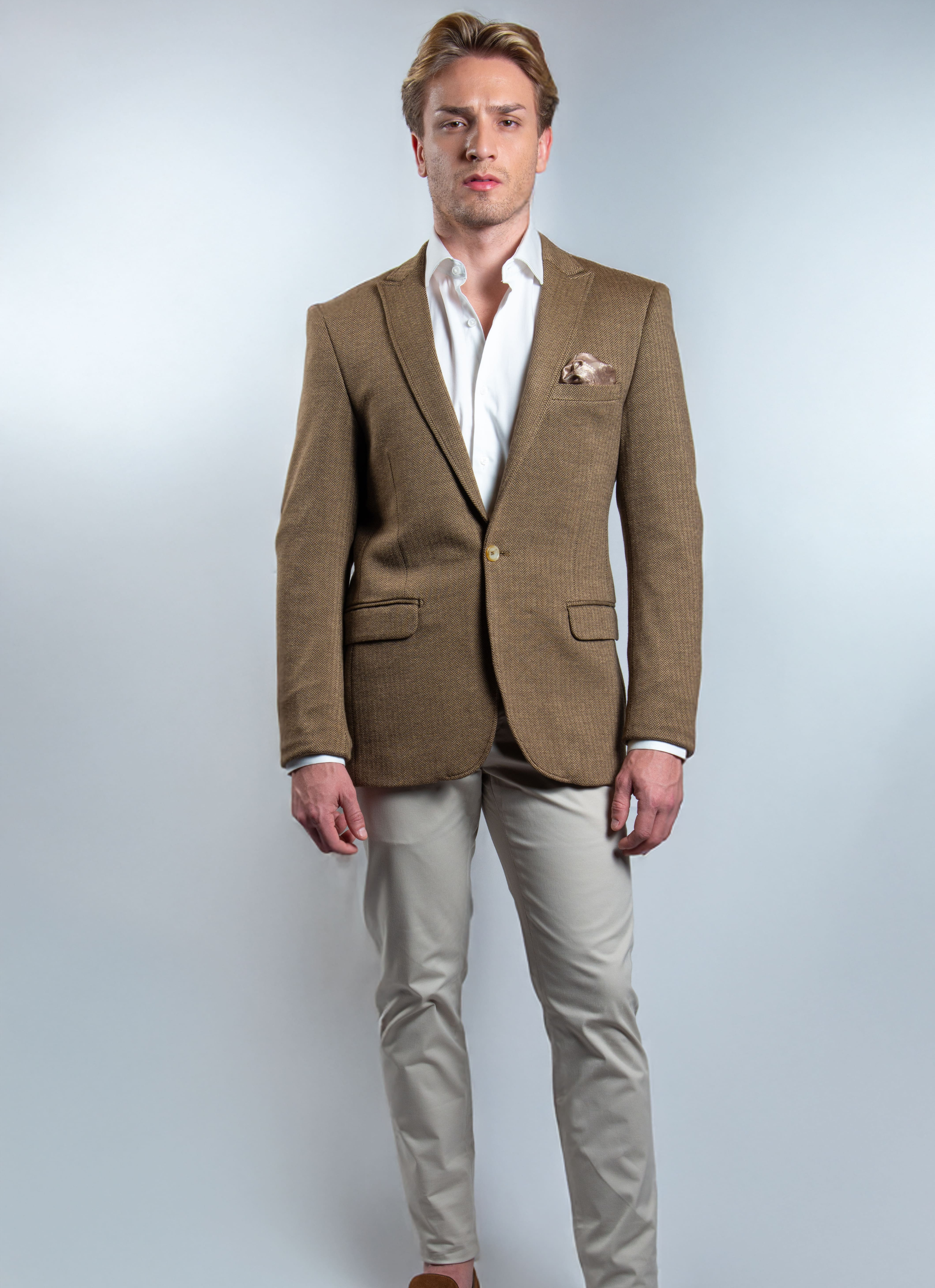 Blazer Twist Lapela de Bico – Alfaiataria Casa Nova